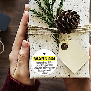 Muminglong 1.5 Inch Thank You Packaging Stickers, Happy Post Stickers, Cute Happy Mail Sticker, Postage Stickers, Mailing Stickers, Gift Wrapping, Envelope Seal, 500PCS