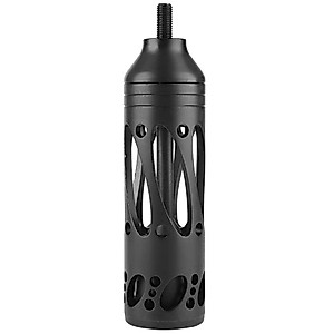 Archery Stabilizer Archery Bow Damper Stabilizer Weight Kit Balance Bar Bow Accessory for Archery(Black)