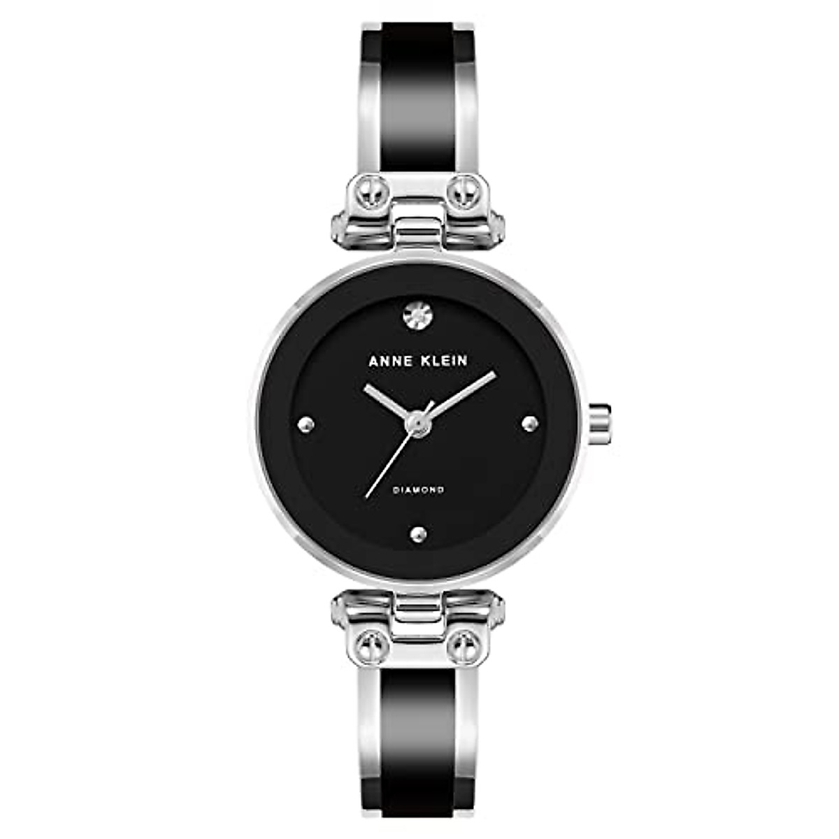 Anne Klein Women's Genuine Diamond Dial Bangle Watch