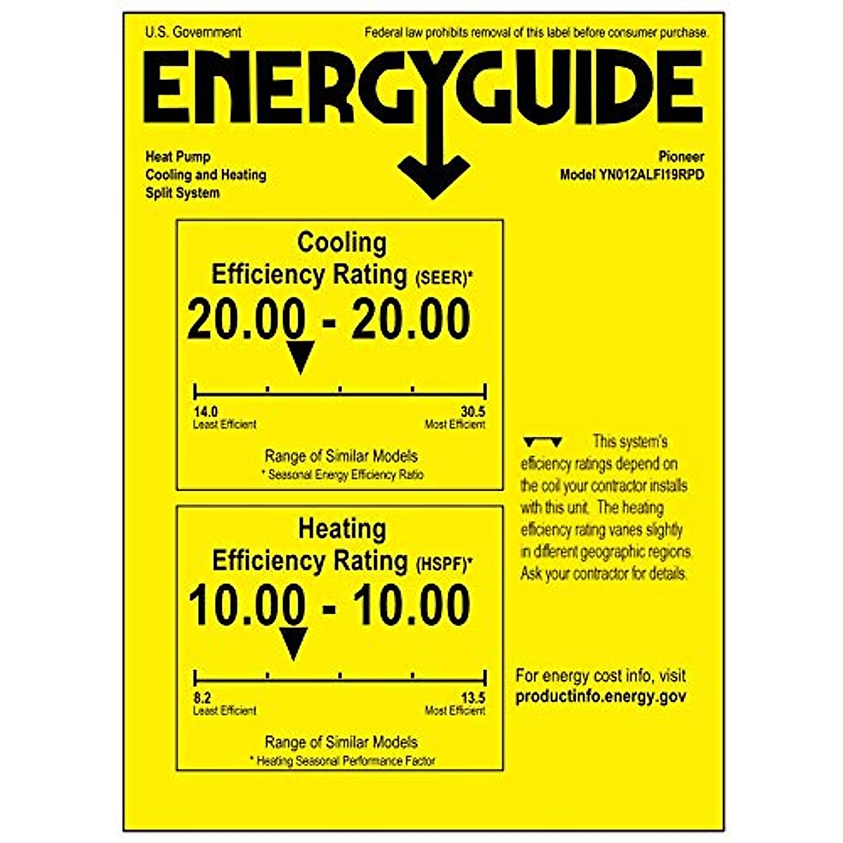 PIONEER Diamante Series Ductless Mini-Split Air Conditioner Inverter Heat Pump Full Set with 16 Ft. Kit
