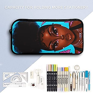 African American Girl Backpack Bookbag With Shoulder Bag Pencil Bag Set Bookbags 3pcs Set One Size