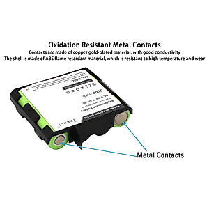 Gikysuiz Replacement Battery for Compex 4H-AA1500 Compatible with Sport Elite, Elite 2.0, Performance, Performance 2.0 and Edge, Edge 2.0,Compex Ni-MH 4H-AA1500 Battery 4.8V 2000mAh