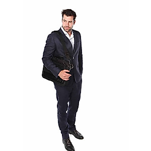 Clipa Bag Hanger - Matte Black PVD - The Ring That Opens Into a Hook and Hangs in Just 1/2" of Space, Holds 33 lbs., 3 yr. Warranty