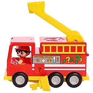 Ryan's Mystery Playdate Mystery Fire Truck, Includes 1 Ryan Figure and Mystery Accessory, Kids Toys for Ages 3 Up by Just Play