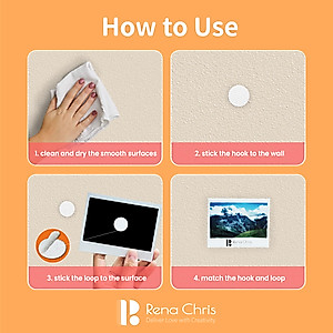 Self Adhesive Dots, Strong Adhesive 500pcs(250 Pairs) 3/4" Diameter Sticky Back Coins Nylon Coins, Hook & Loop Dots with Waterproof Sticky Glue Coins Tapes, Very Suitable for Classroom, Office, Home