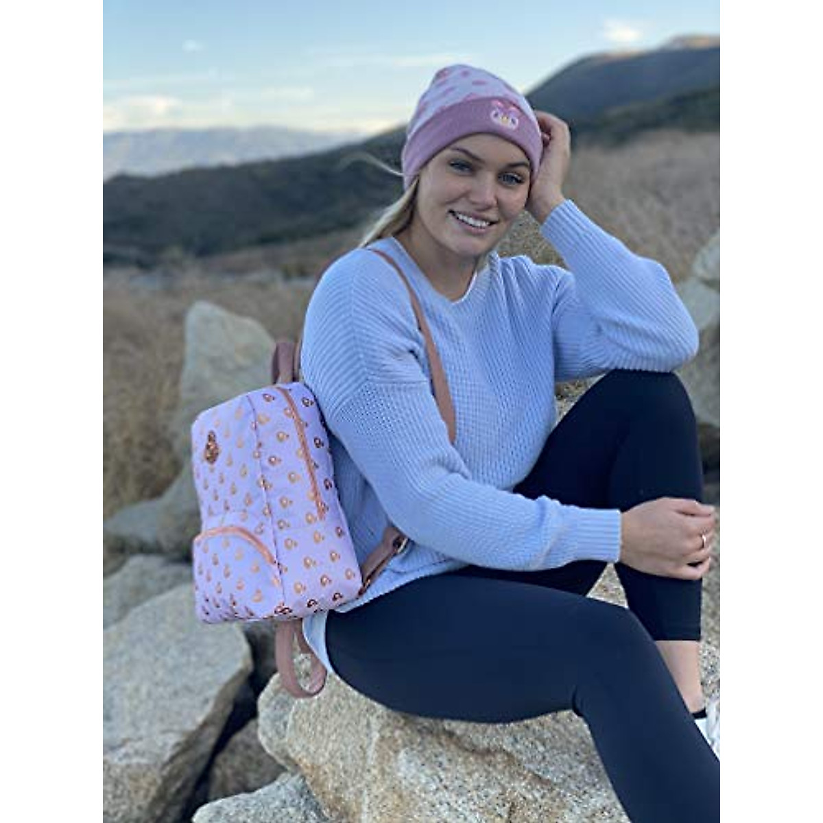 Animal Crossing: New Horizons Switch Mini Backpack | Rose Gold