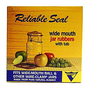 Viceroy Rubber & Plastics Rubber Rings For Wide Mouth Canning Jar, 12-Pk.