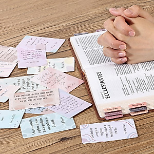 Mr. Pen- Prayer Cards, 70 Unique Bible Verse Cards, Mini Scripture Cards, Prayer Cards for Women and Men, Scripture Cards with Bible Verses, Christian Cards, Scripture Prayer Cards