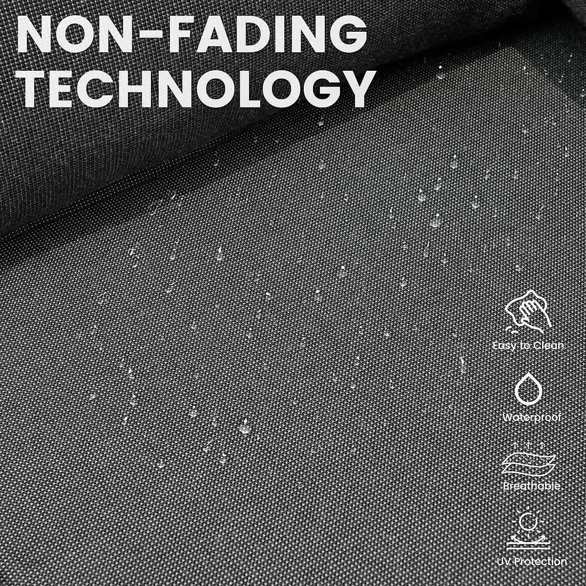 CAODOC Patio Furniture Sets 7 Pieces Outdoor Sectional Rattan Sofa Manual Weaving Wicker Patio Conversation Set with Ottomans and T Cushion(Black)