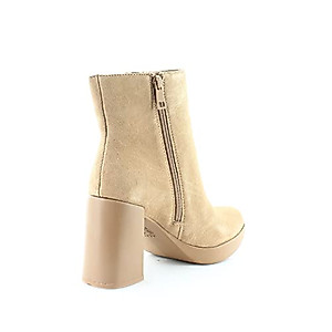 Naturalizer Women's Gen N Reach Mid Calf Boot, Cookiedough Suede, 8.5