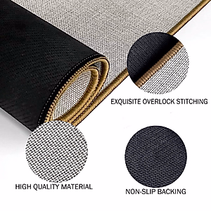 Mingnei Boho Welcome Mat,Boho Doormat,Boho Sun Sunshine Green Kitchen Home Doormat Door Mat,Boho Mid Century Sun Floor Mats for House Front Indoor Inside Outdoor Entryway Rug 30 x 17 Welcome Mat