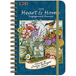 LANG Heart & Home® 2024 Spiral Engagement Planner (24991011085)
