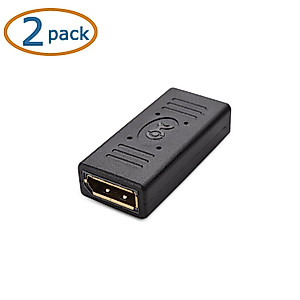 Cable Matters 2-Pack DisplayPort to DisplayPort Coupler (DisplayPort Female to Female Coupler)