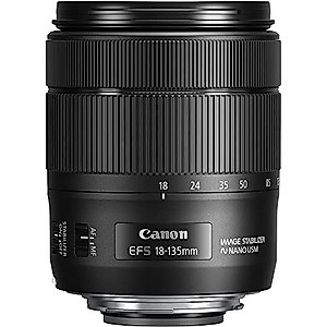 Camera EOS 90D DSLR Camera Bundle with 18-135mm is USM Lens, 128GB Memory, 3pc Filter Kit + Deluxe Bag + Professional Kit