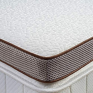 BedStory 2 Inch Memory Foam Mattress Topper, Gel Infused Toppers for Queen Size Bed, Premium Mattress Pad with Removable Soft Cover, Ventilated Design & High-Density Memory Foam