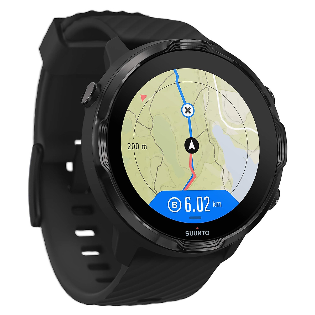 SUUNTO 7 GPS Sports Smart Watch, Black