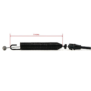 Compatible Clutch Cable with Spring Replacement for 408319, 532435110, 532408319