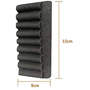 ACEXIER Tactical 9 Rounds Shells Holder Cartridges Ammo Carrier Bullet Pouch for MP 512-36 Elastic Butt Stock Hunting Rifle Accessories
