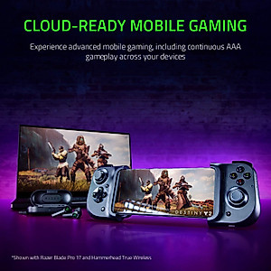 Razer Kishi Controller for Android - Cloud Gaming Ready - Type-C (Renewed)