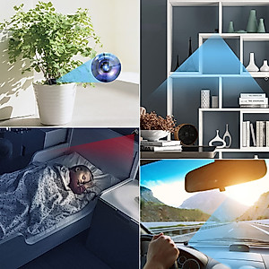 Spy Camera HD 1080P Mini Hidden Camera with 32G Card Small Camera Nanny Cam with Night Vision Hidden Spy Cam for Home Indoor Outdoor