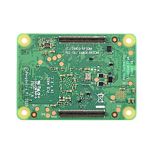 Raspberry Pi Compute Module 4, Options for RAM / EMMC / Wireless, Black, (CM4101016)