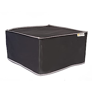 The Perfect Dust Cover, Black Vinyl Cover Compatible with Brother MFC-J1205W INKvestment Tank All-in-One Printer, Anti Static and Waterproof Dust Cover by The Perfect Dust Cover LLC
