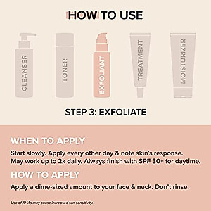 Paula's Choice SKIN PERFECTING 8% AHA Gel Exfoliant with Glycolic Acid Chamomile & Green Tea, 3.3 Ounce Pump Leave-On Gentle Exfoliator