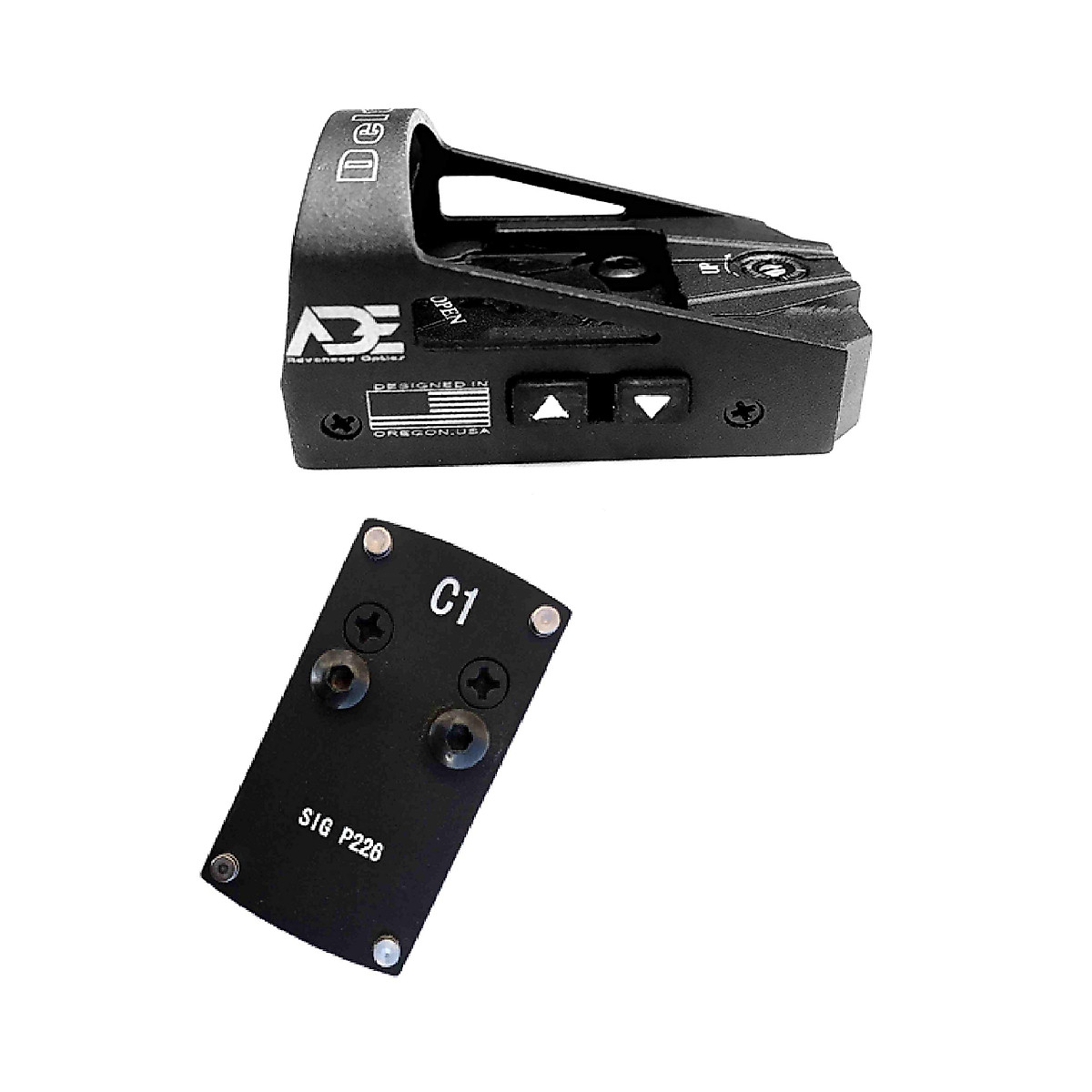 Ade Advanced Optics Delta RD3-012 Red Dot Reflex Sight for Sig Sauer P226 P2022 Pistol