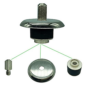 Blender Coupling Stud Slinger Pin Kit by DTAIR Replacement for Oster Osterizer Blenders (Pack of 2)