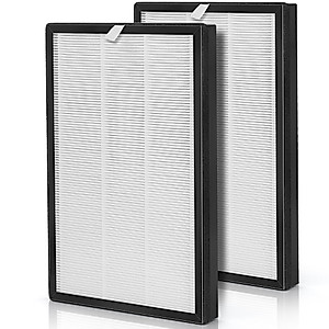 SomewayTop APH260 Replacement Compatible with APH260 and APH320 3-in-1 Filtration H13 True HEPA Air Cleaner for Large Room Pre-filter Plus Efficiency Carbon, 2-Pack