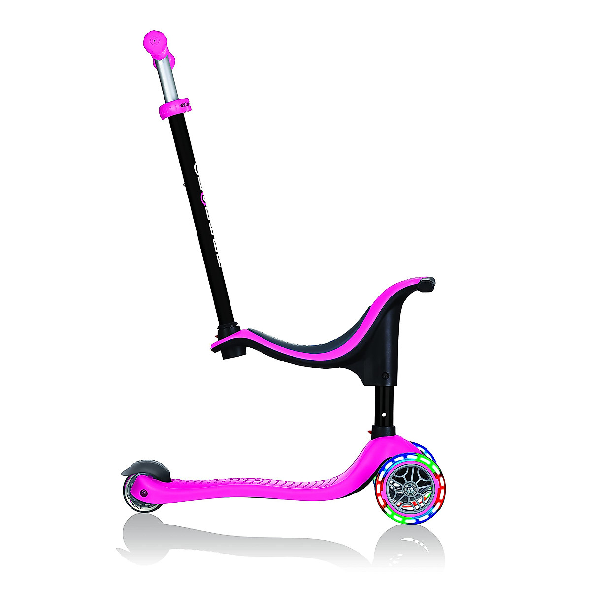 Globber Go Up Sporty | 3-In-1 Kick Scooter For Toddlers & Kids | Ride-On Walking Bike For Toddlers To Kids Push 3-Wheel Scooter For Kids (Aged 3+) | Outdoor Toys For Boys & Girls | Toddler & Kid Gifts