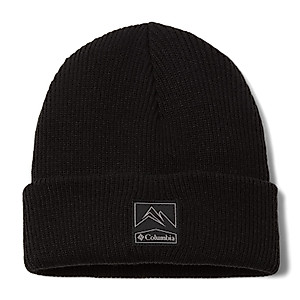 Columbia Unisex Whirlibird Cuffed Beanie, Black, One Size