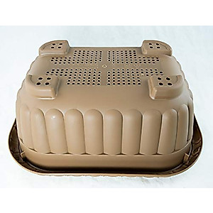 Japanese Plastic Bonsai Training Pot/Home Garden Flower Planter 13"x 10"x 5.5"