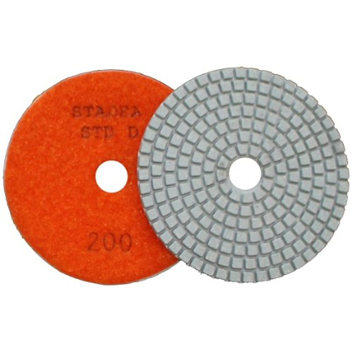 STADEA 4" Diamond Wet Polishing Pads for Wet Polisher Concrete Stone Polishing: Grit 30 grinding wheel