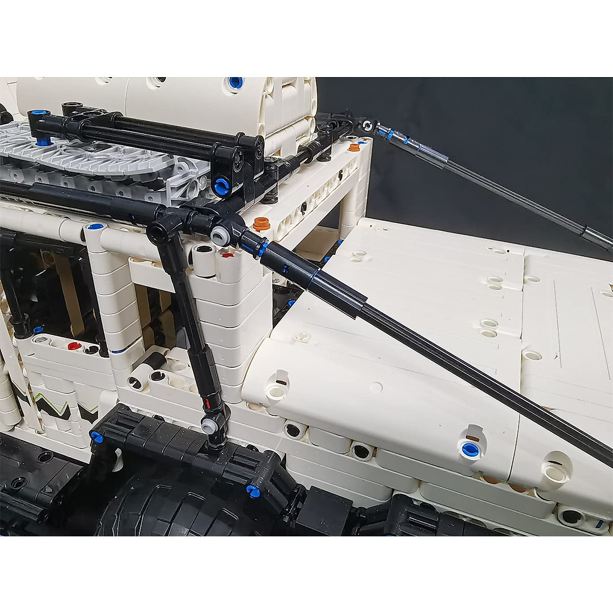 FLYINTOYS ZYLEGEN 6X6 Off Road Pickup Truck Building Blocks and MOC Building kit, Wrangler Set to Build,Collectible Model Car Kits Birthday Gift for Audlts Boy Men,2957PCS