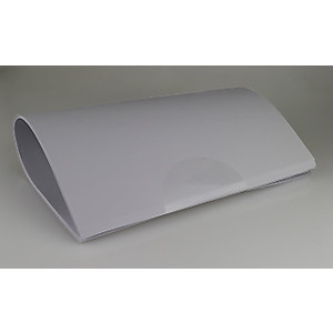 ChromaLabel 3 Inch Clear Round Wafer Seals, 500 per Roll