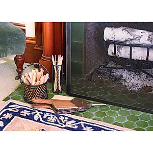 Minuteman International Twisted Ropr fatwood Holder Basket Caddy, Graphite, 6.75 x 5.5 x 5.5