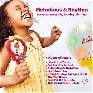 BEST LEARNING Shake & Learn Alphabet - Educational Toy for Babies Toddlers 6-12 Month and up | Ideal 1 Year Old Toys Gift | First Boy or Girl Birthday Gift Ideas