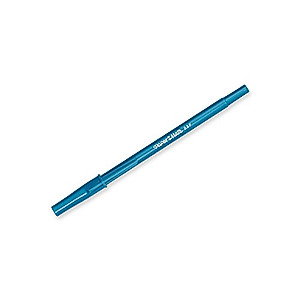 Paper Mate Write Bros Ballpoint Pens, Fine Point (0.8mm), Blue, 12 Count