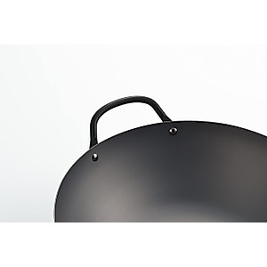 Yoshikawa Beijing Black Steel Wok 36cm/14in