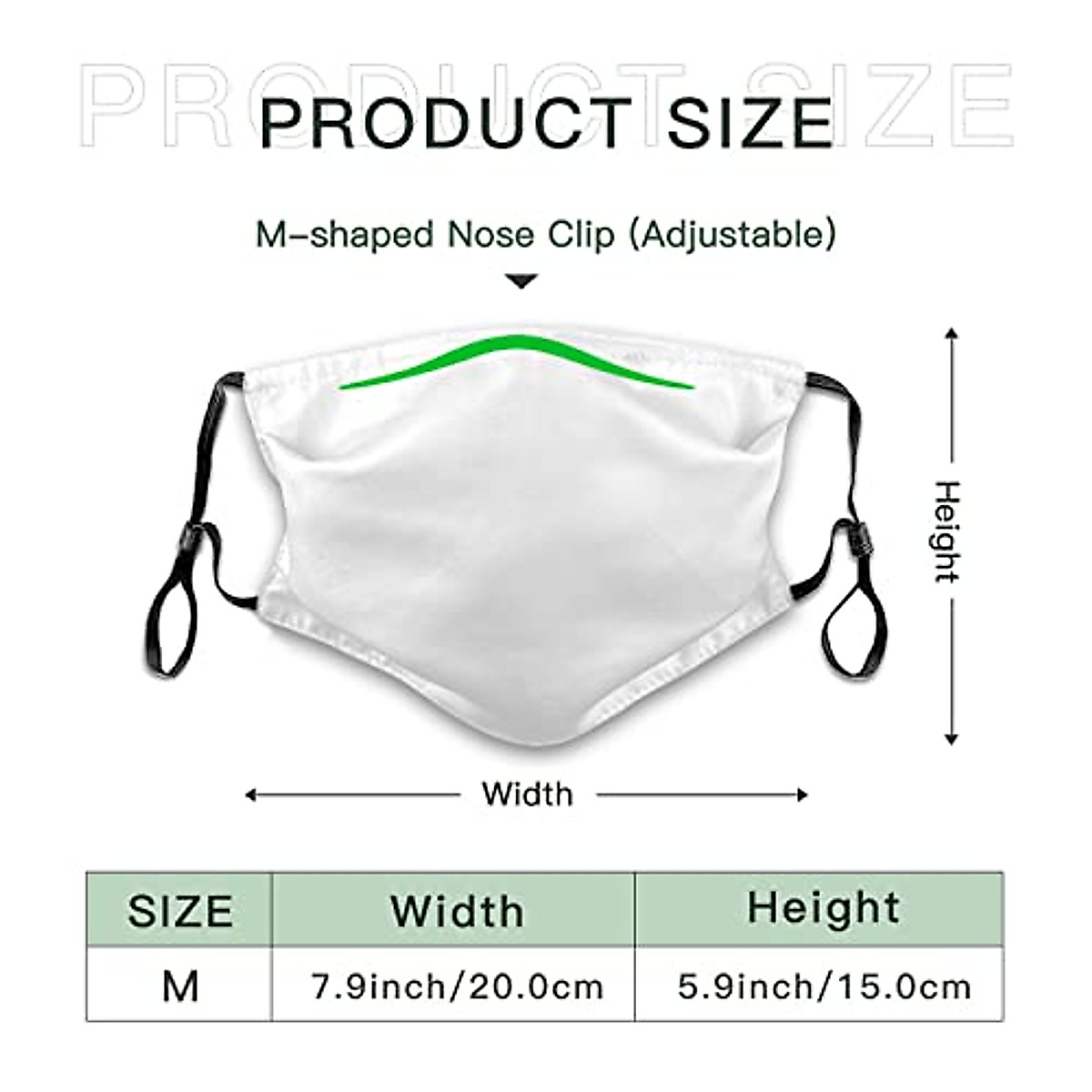 SARNFANS Hello Gorgeous Adult Reusable Face Mask,Handwriting Phrase Style,5-Ply Breathable Safety Unisex Adults Fashion Facial Face Masks for Women Men,Black and White