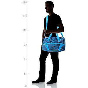 Fila Drone Sm Travel Gym Sport Duffel Bag, Navy/Blue, One Size