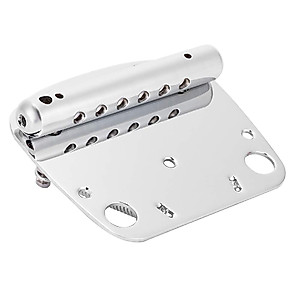 plated Copper-zinc Alloy Tremolo Vibrato Tailpiece Bridge Set for Mustang Guitar Replacement Parts. Mustang Tailpiece Mustang Tremolo Mustang Bridge