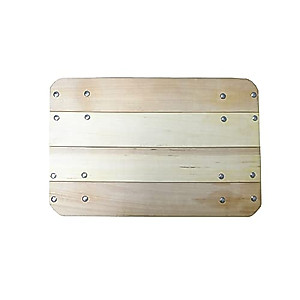 Shepherd Hardware 9854 Solid Wood Plant Dolly, 12-Inch x 18-Inch, 360-lb Load Capacity