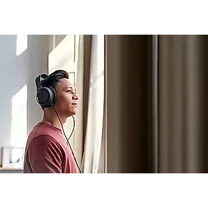 Philips Fidelio X3 Wired Over-Ear Open-Back Headphones, Multi-Layer 50mm diaphragms, Hi-Res Certified, Premium Finishing - Hear The Difference