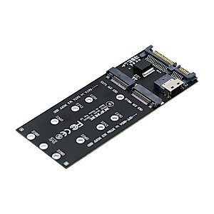 cablecc SFF-8654 to U2 Kit NGFF M-Key to Slimline SAS NVME PCIe SSD SATA Adapter for Mainboard
