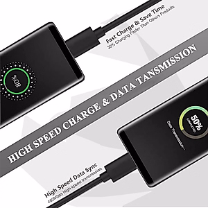 DIGITMON 10ft Replacement USB Power Charging Cord Cable for Anker Soundcore Life Q20 Hybrid Active Noise Cancelling Headphone