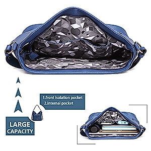 Handbags for Women Large Leather Ladies Hobo Bag Fashion Handbag Wallet Shoulder Bag