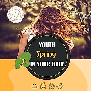 Gotukola Satin Strands Mask for Dry, Color Damaged Hair – Deep Conditioner Hair Treatment Softens Dry Hair, Repairs Damage, & Revitalizes Scalp – Gotu Kola Herb, Essential Oils, & Keratin Hair Mask