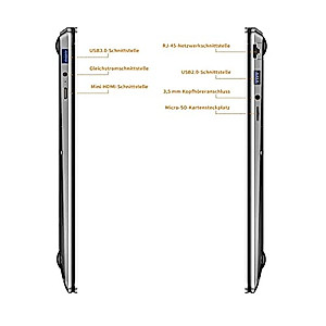 15.6-inch Full HD Laptop, Resolution 1920 x 1080, Intel J4115 Quad-core CPU, Windows 10 Pro Operating System, 8GB RAM, 128GB SSD, WiFi, Bluetooth, Numeric Keypad